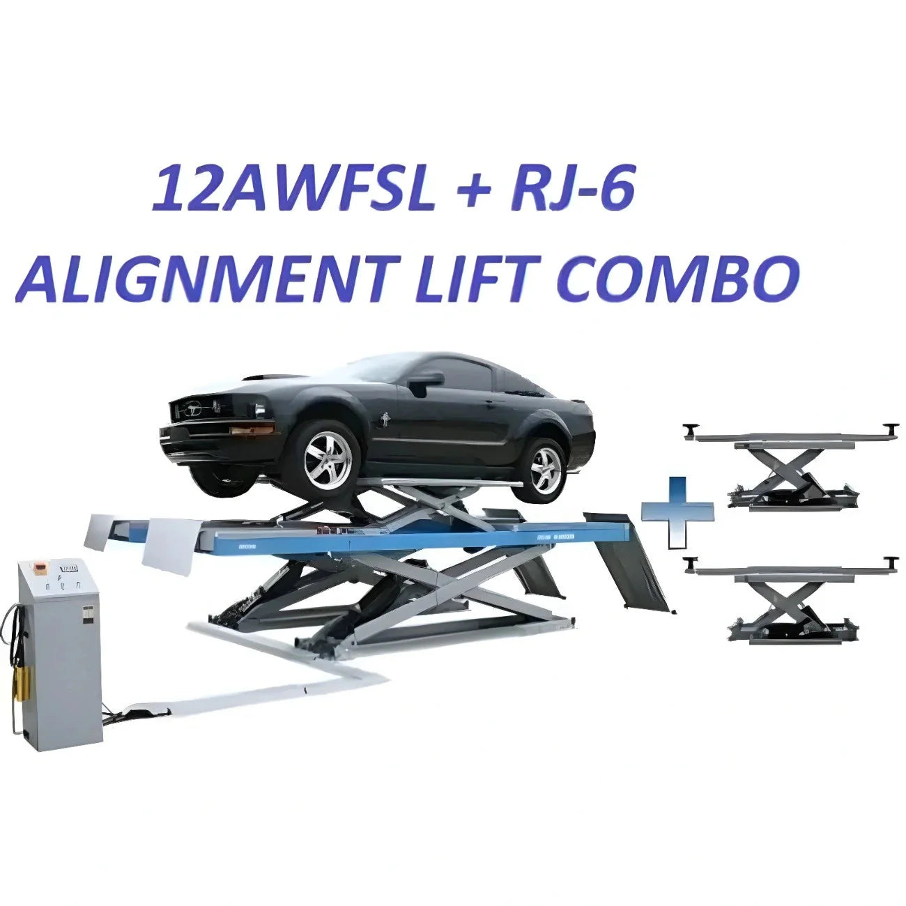 Atlas Alignment Scissor Lift and RJ-6 Rolling Jack Combo SKU ATEATTD-1