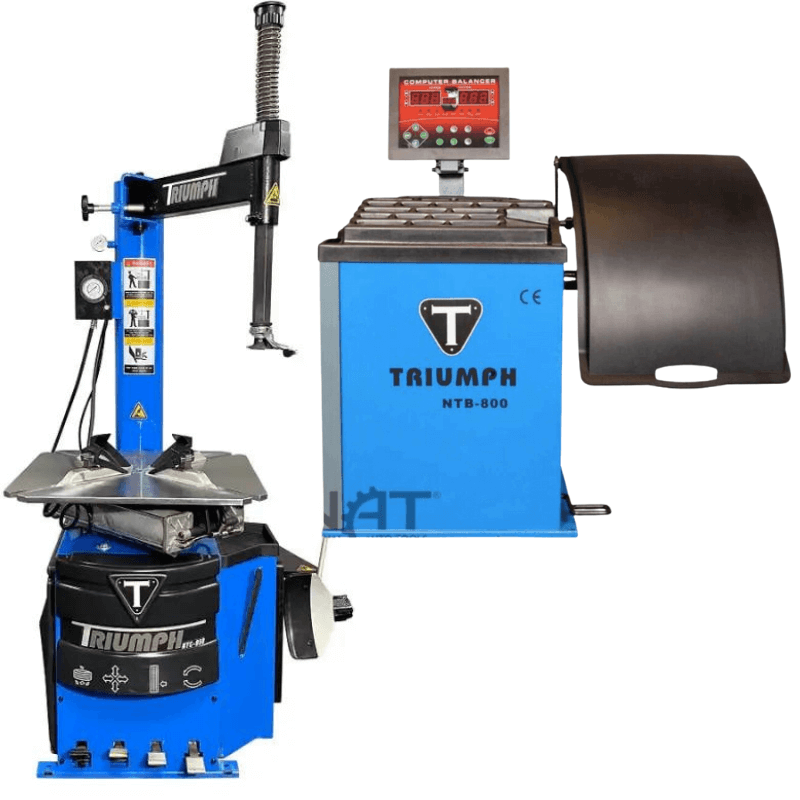 Triumph Tire Changer with NTB-800 Wheel Balancer Combo SKU NTC-950/NTB