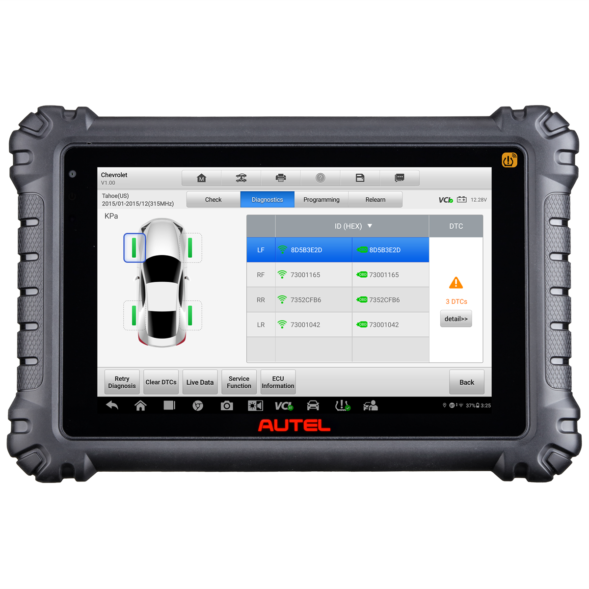 Autel MaxiSYS MS906 Pro-TS, Advanced TPMS, Vehicle Diagnostic Tablet S