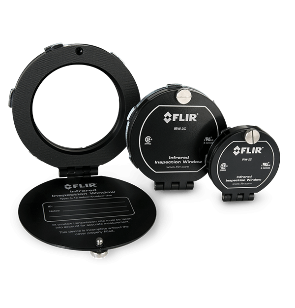 FLIR IRW Aluminum InfraRed Window 4" SKU IRW-4C